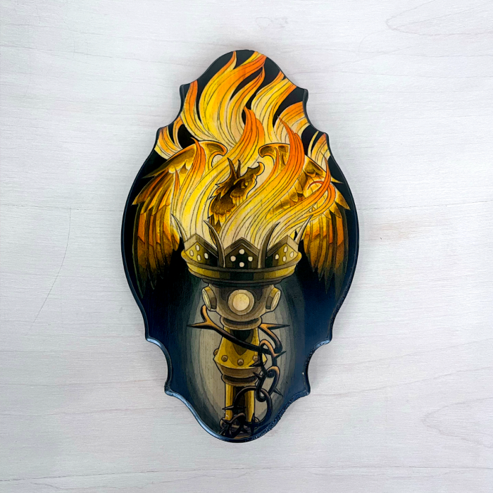 Staff of the Hero by Brantley Moore | Custom Tattoo Machines, Jewelers ...